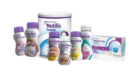 Våre produkter - Ernæringsbehandling for voksne og barn - Nutricia